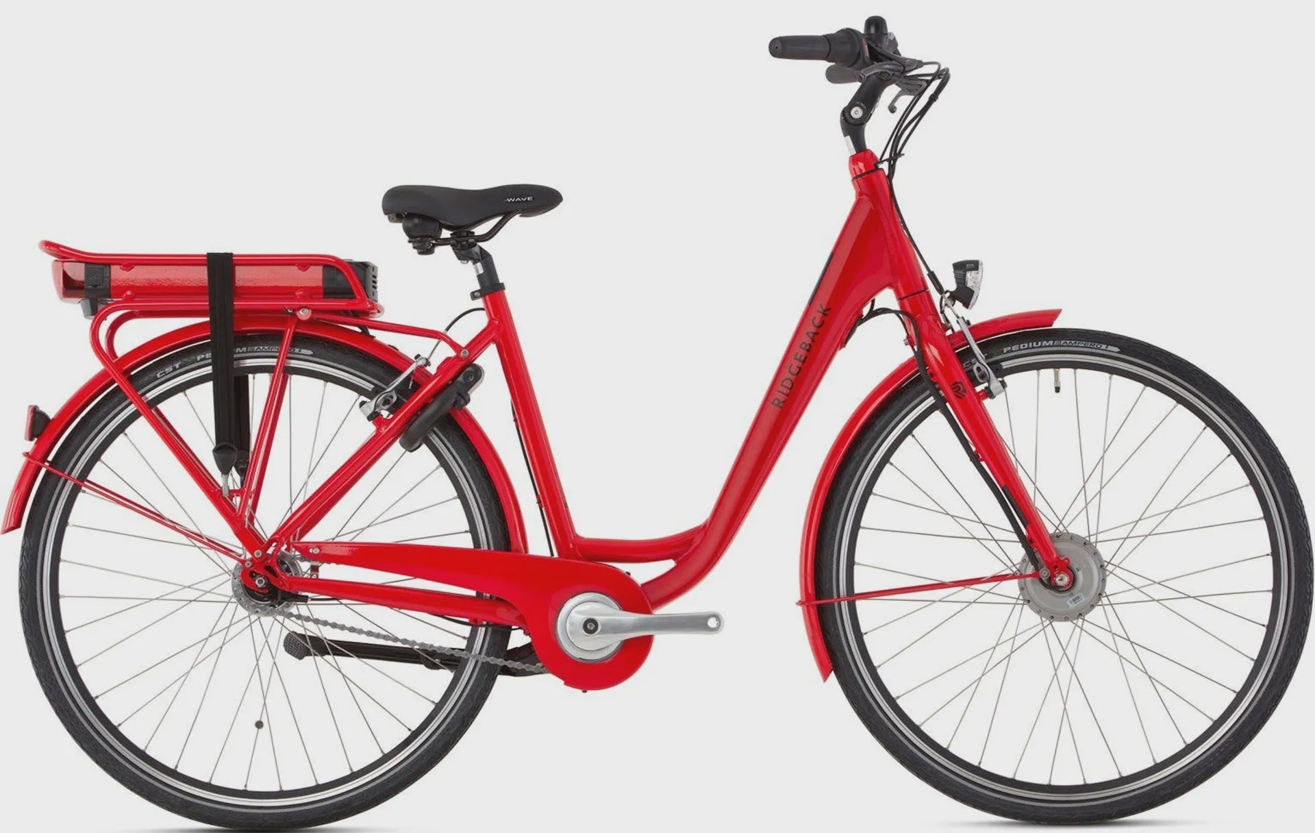 Ridgeback Electron - Front Hub Drive - Red – Peterborough Cycle Hub